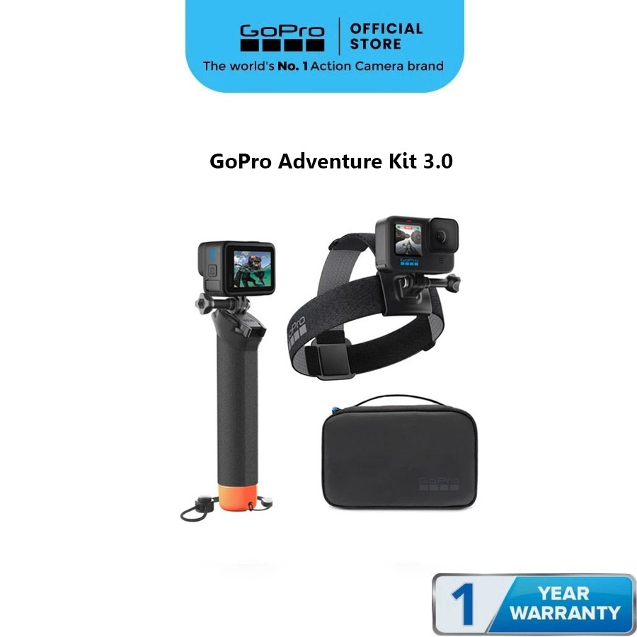 Jual GoPro Adventure Kit 3.0 - Original Garansi Resmi | Shopee Indonesia