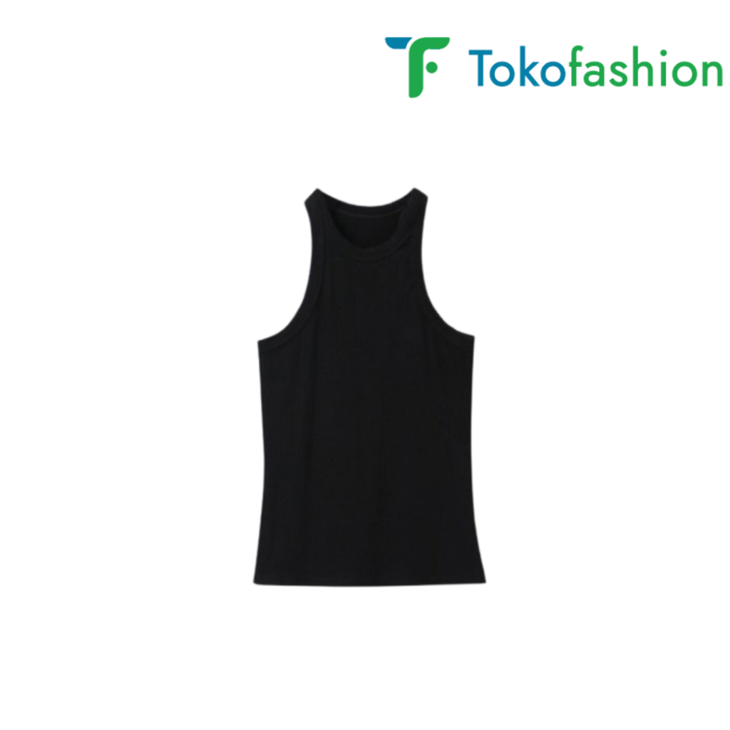 Jual Tokofashion Baju Tanktop Atasan Wanita Singlet Croptop BT594 ...