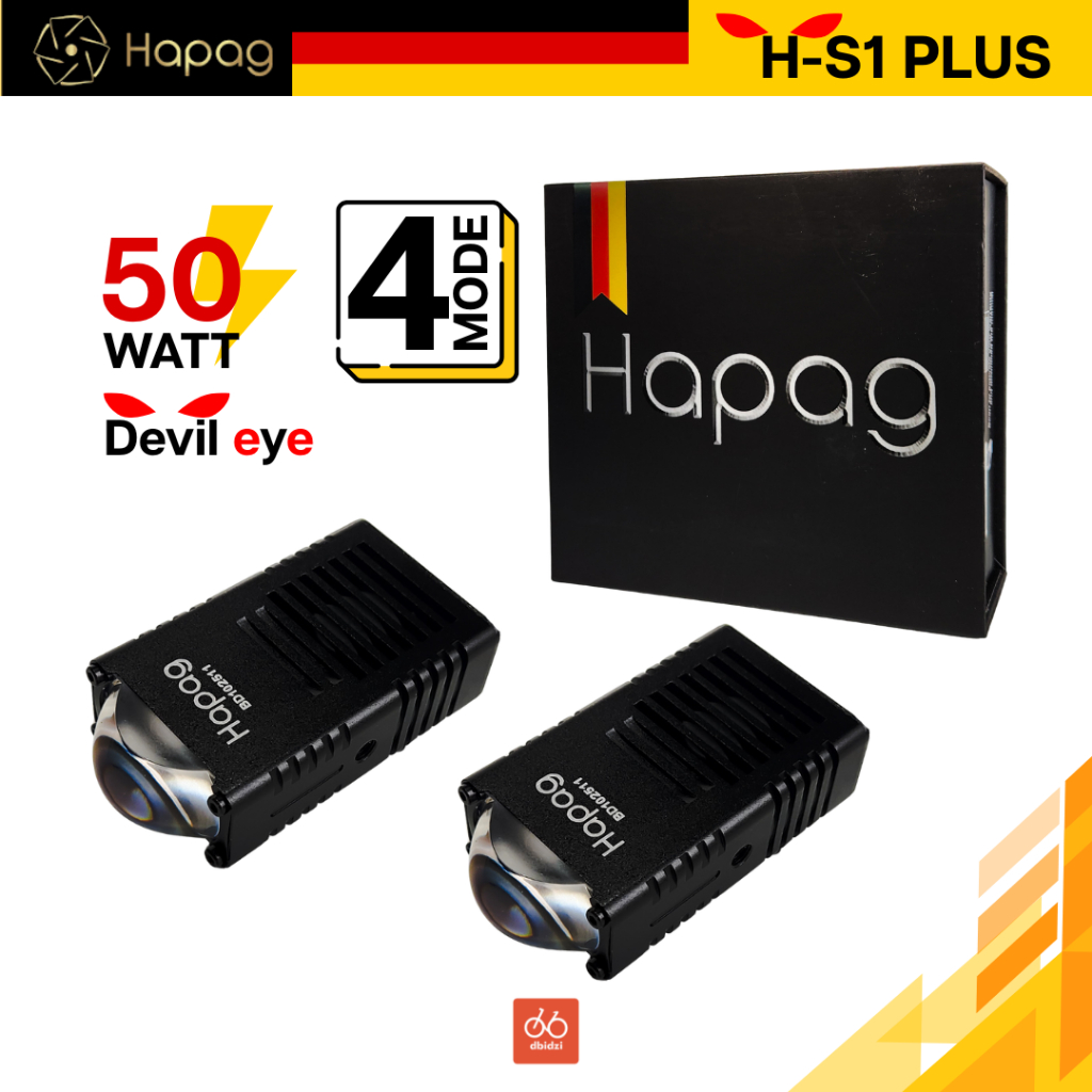 Jual HAPAG Mini Laser Slim T1 S1 Plus 50 Watt Waterproof Premium ...