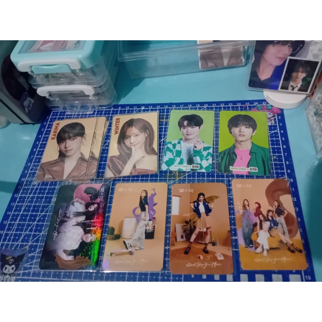 Jual (MINIMAL TAKE 2 & PAKAI SPX) Photocard Karina Winter Nabati Chenle ...