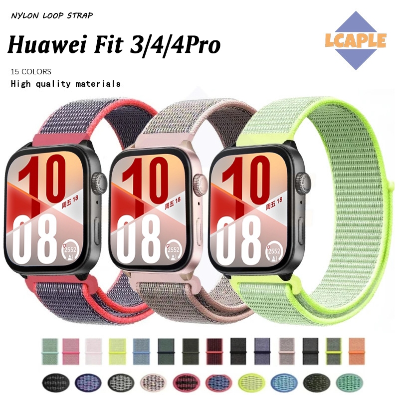 Jual Nylon Loop Strap for Huawei Watch Fit 4 / Huawei Watch Fit 4 Pro ...
