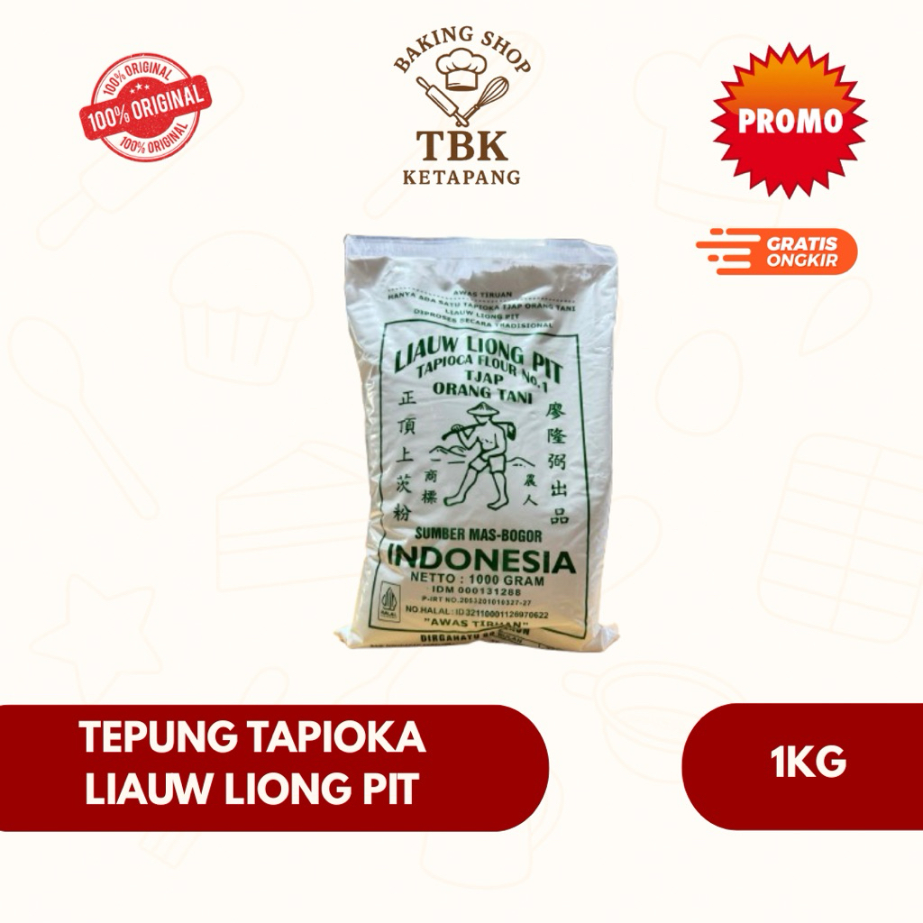 Jual Tepung Tapioka / Sagu Tani Liauw Liong Pit 1KG | Shopee Indonesia