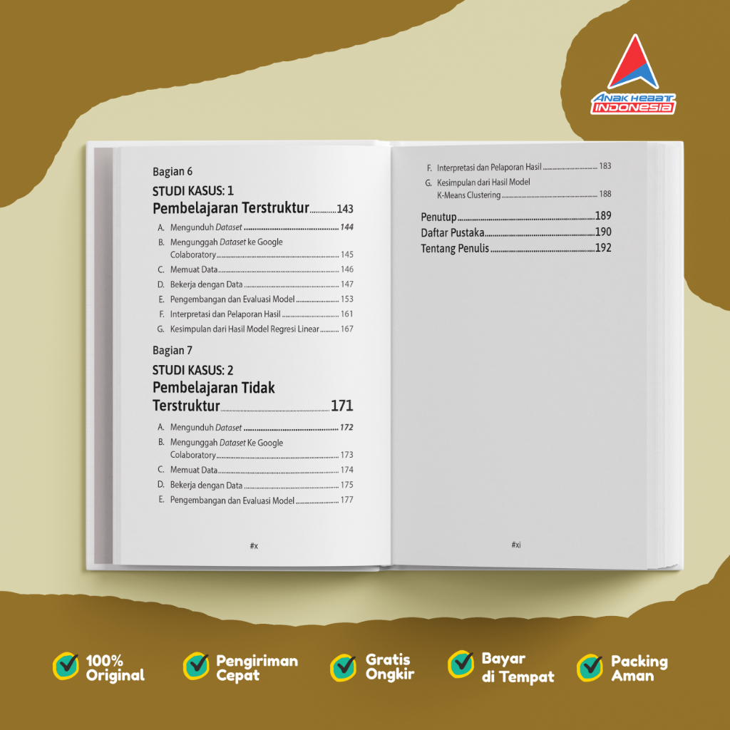 Jual Buku Langkah Mudah Belajar Machine Learning Dengan Python Untuk ...