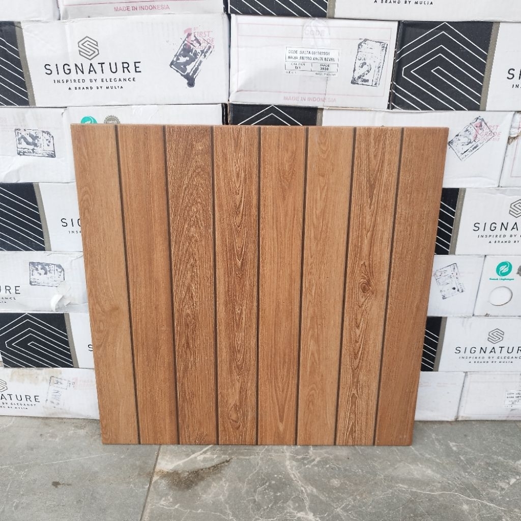 Jual Keramik Lantai Paris Lumberwood Orange UK 50×50 matt | Shopee ...
