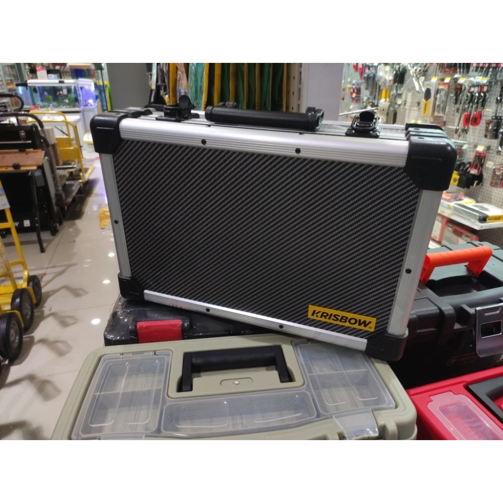 Jual Krisbow Koper Aluminium Serbaguna / Koper Jam Tangan / Koper ...