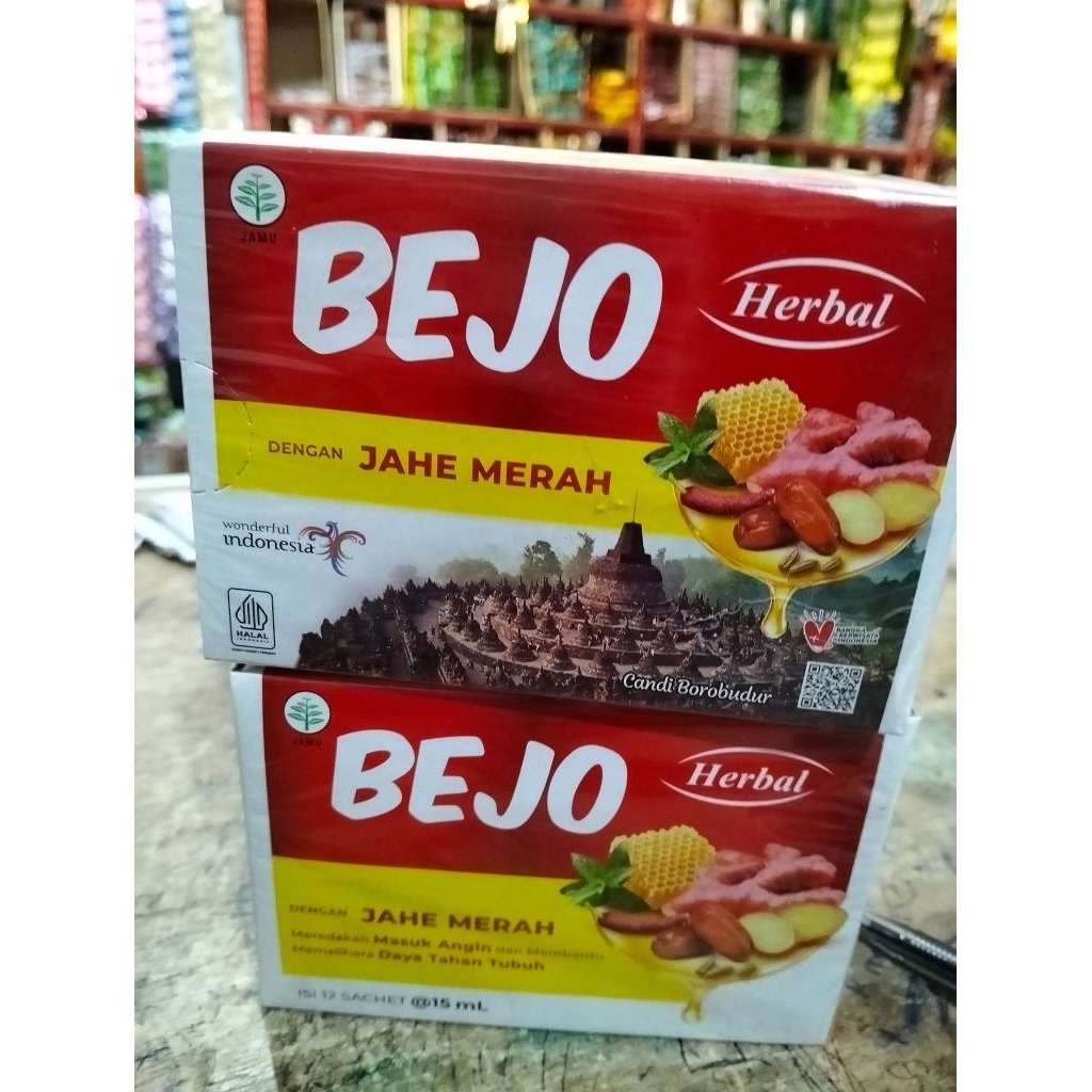Jual BEJO JAHE MERAH untuk Masuk Angin 15ml x 6sachet/Box | Shopee ...