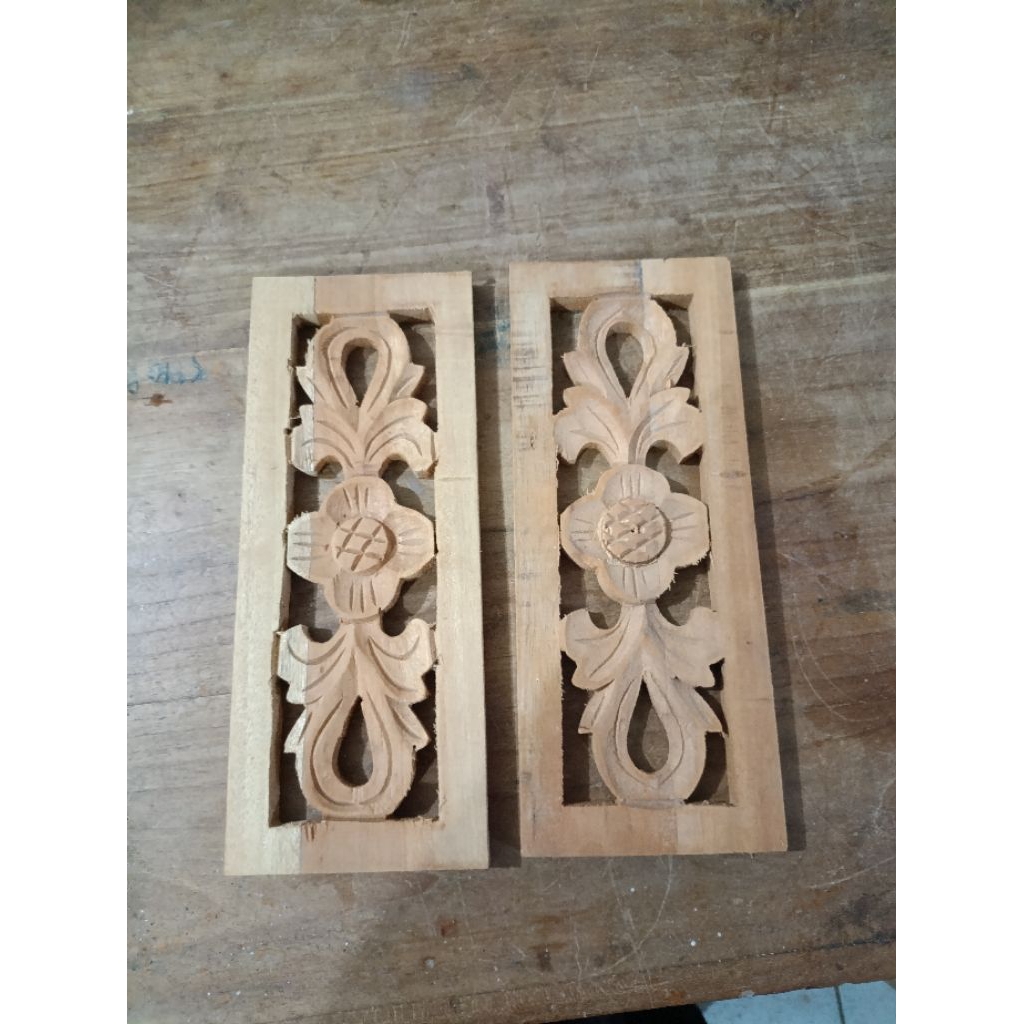Jual ornamen kayu ornamen ukir loster kusen pintu jendela ukiran 10x25 ...