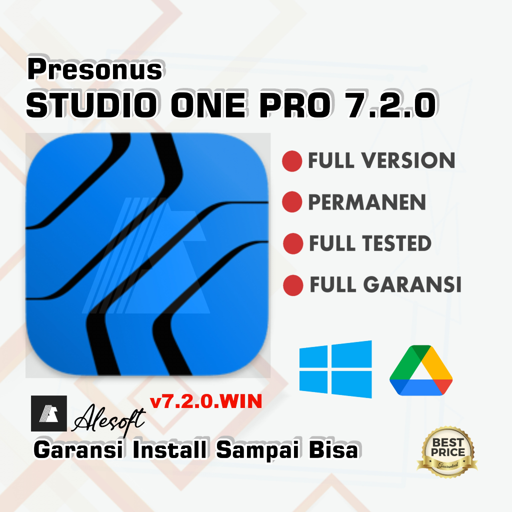 Jual PreSonus Studio One Pro 7 v7.2.0 Terupdate | Full Version WIN + Video Cara Install | Shopee ...