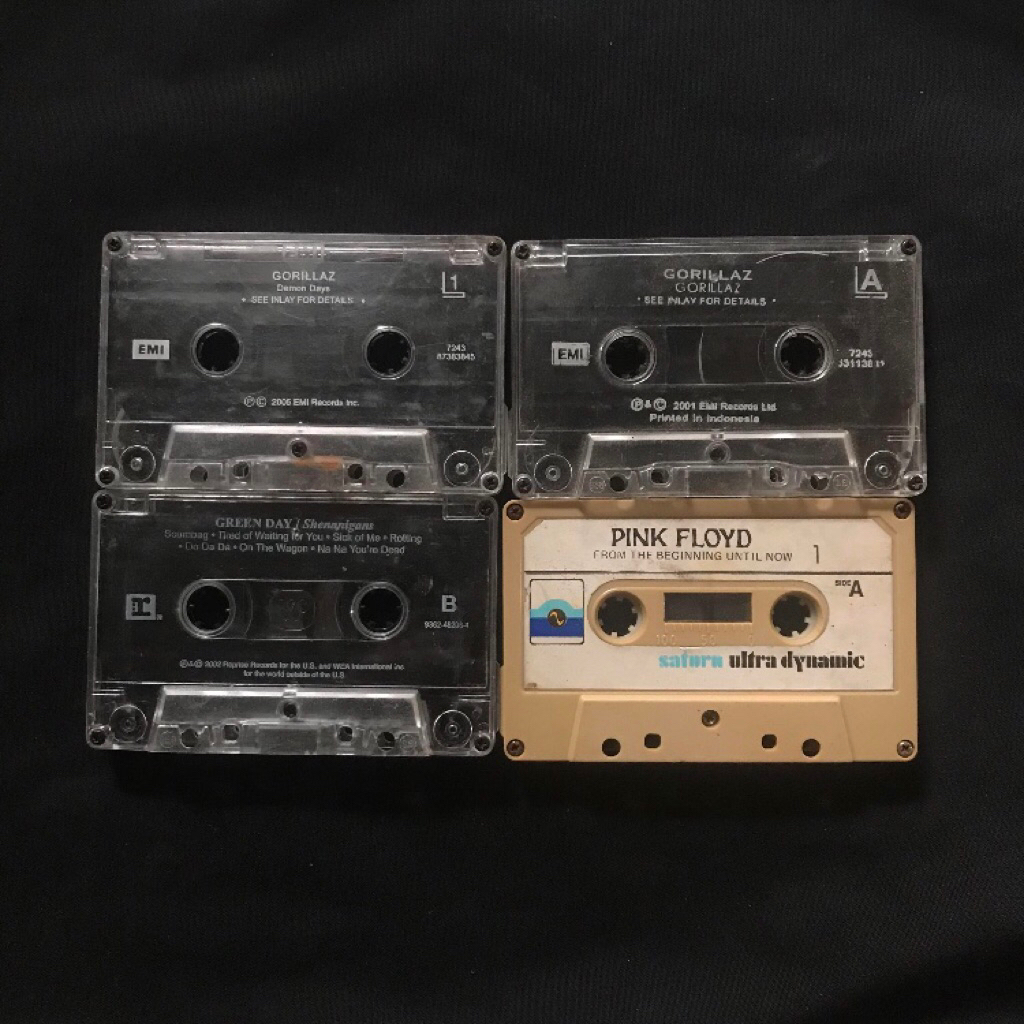 Jual Kaset gorillaz demon days, gorillaz self titled, green day ...