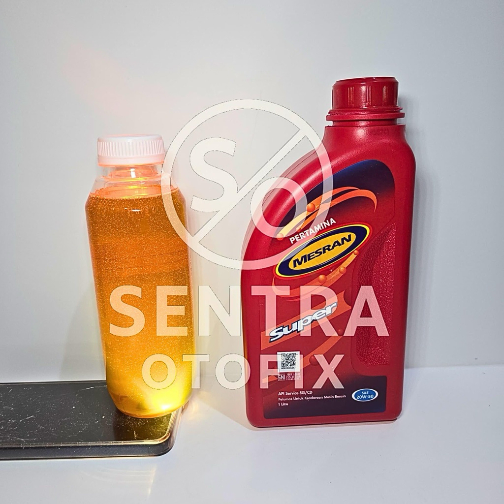 Jual OLI MESRAN SUPER 20W-50 OIL MOTOR SPORT 2T 4T MANUAL 1L 1 LITER PERTAMINA ORIGINAL ASLI ...