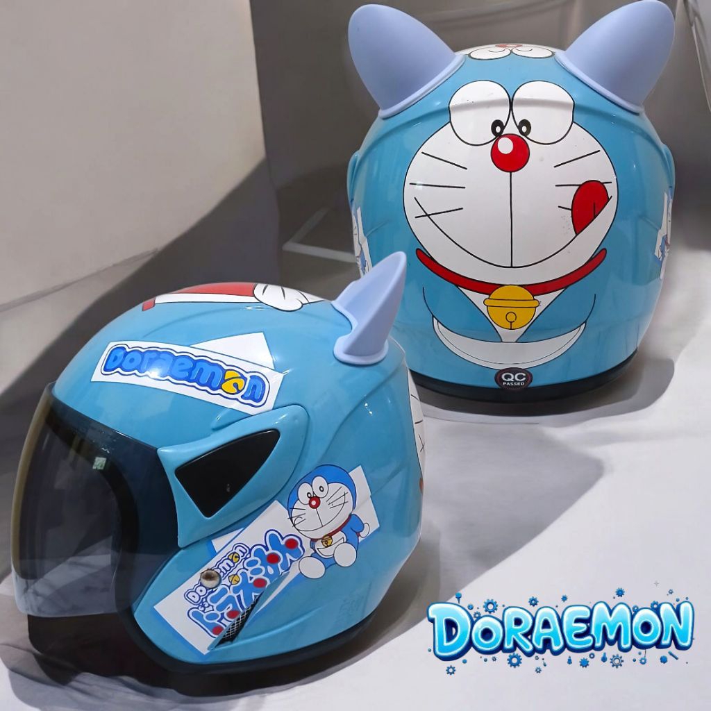 Jual HELM ANAK JUNIOR 4-8 TAHUN KARAKTER DORAEMON | Shopee Indonesia