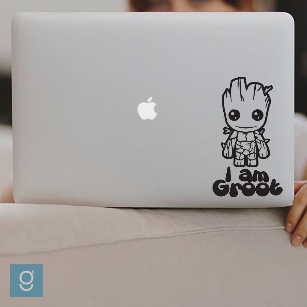Jual Stiker Custom I Am Groot Cutting Sticker Dekorasi Mobil Laptop ...