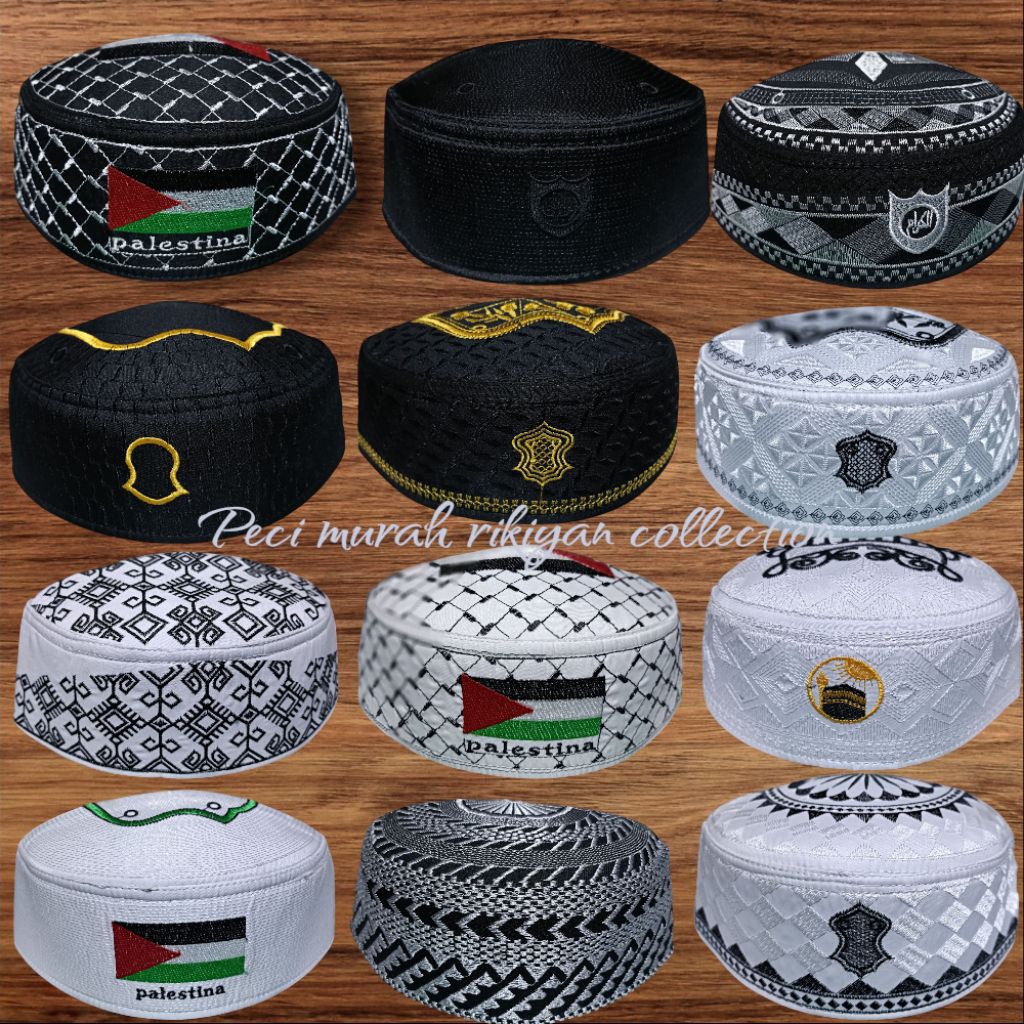 Jual peci kopiyah songkok peci haji peci malasia peci trumpah eceran ...