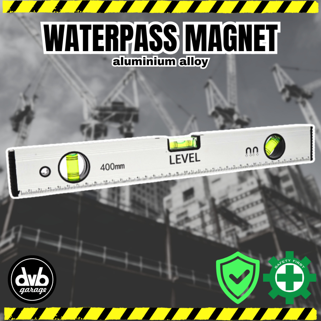 Jual WATERPASS MAGNET ALUMINIUM 30-100CM PENGGARIS WATER PASS SPIRIT ...