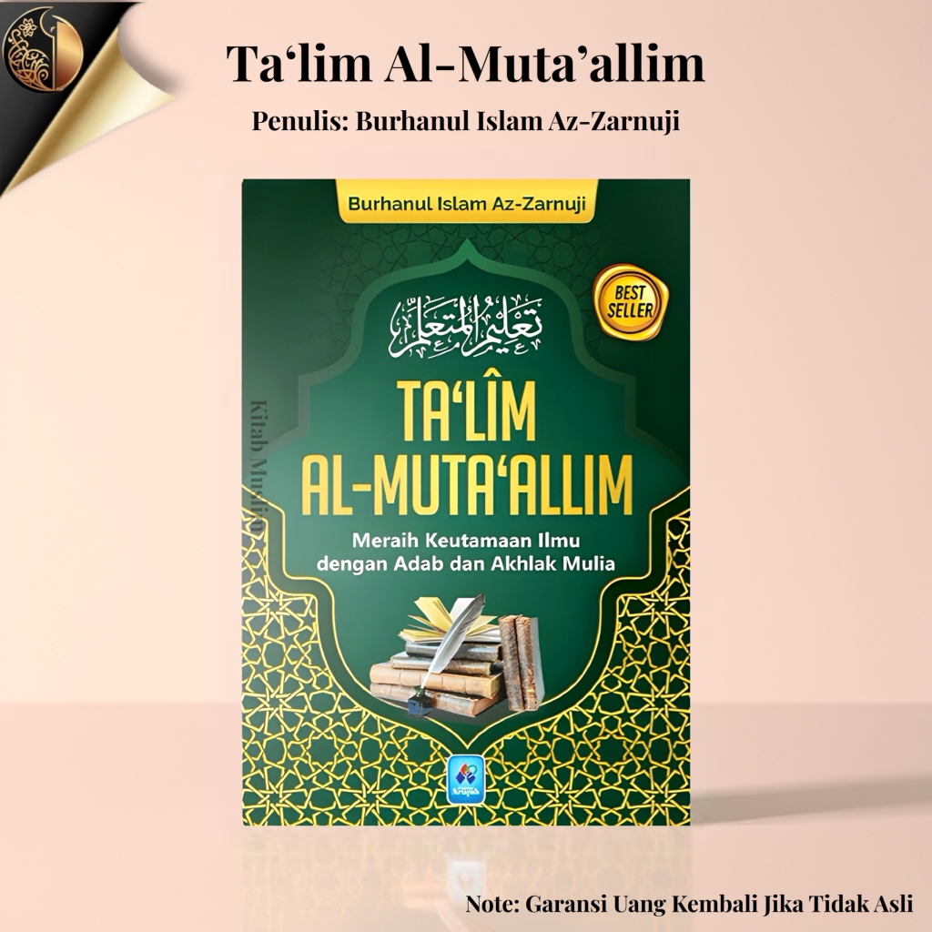 Jual Talim Al Mutaallim - Meraih Keutamaan Ilmu Dengan Adab Akhlak Mulia - Pustaka Arafah ...