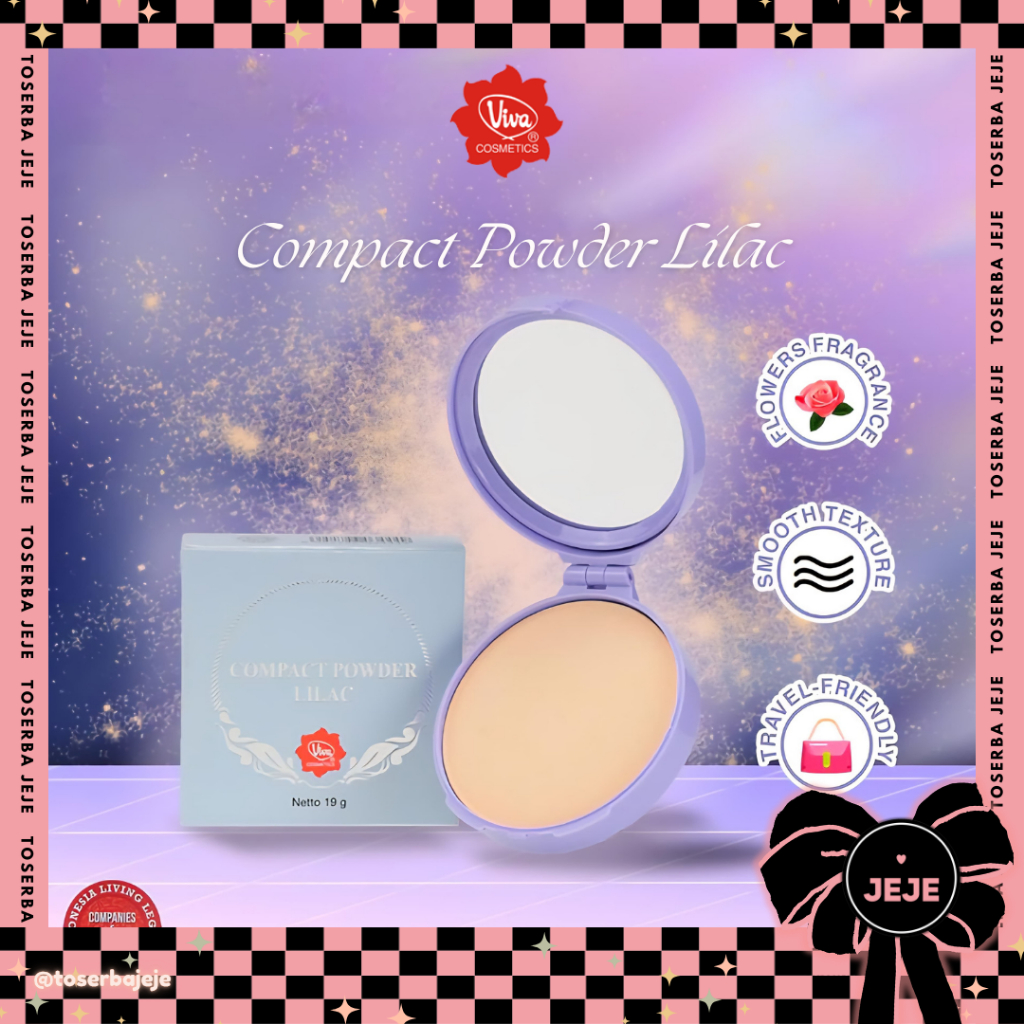 Jual Viva Compact Powder Lilac 19g Kuning Langsat / Natural | Shopee ...