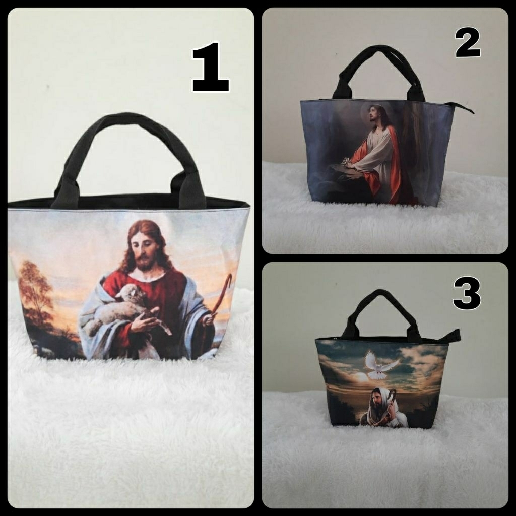 Jual tas tote bag wanita souvenir TUHAN YESUS | Shopee Indonesia