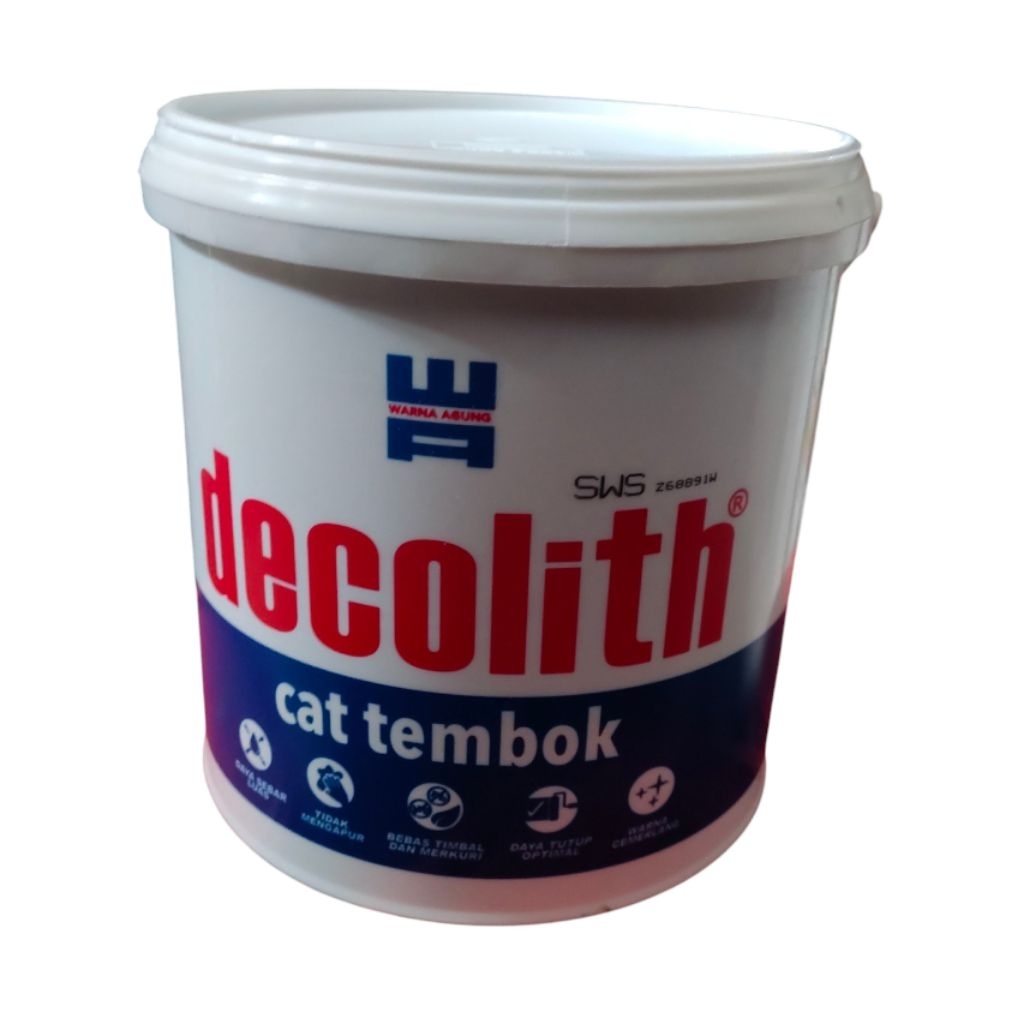 Jual CAT TEMBOK DECOLITH 5KG | Shopee Indonesia