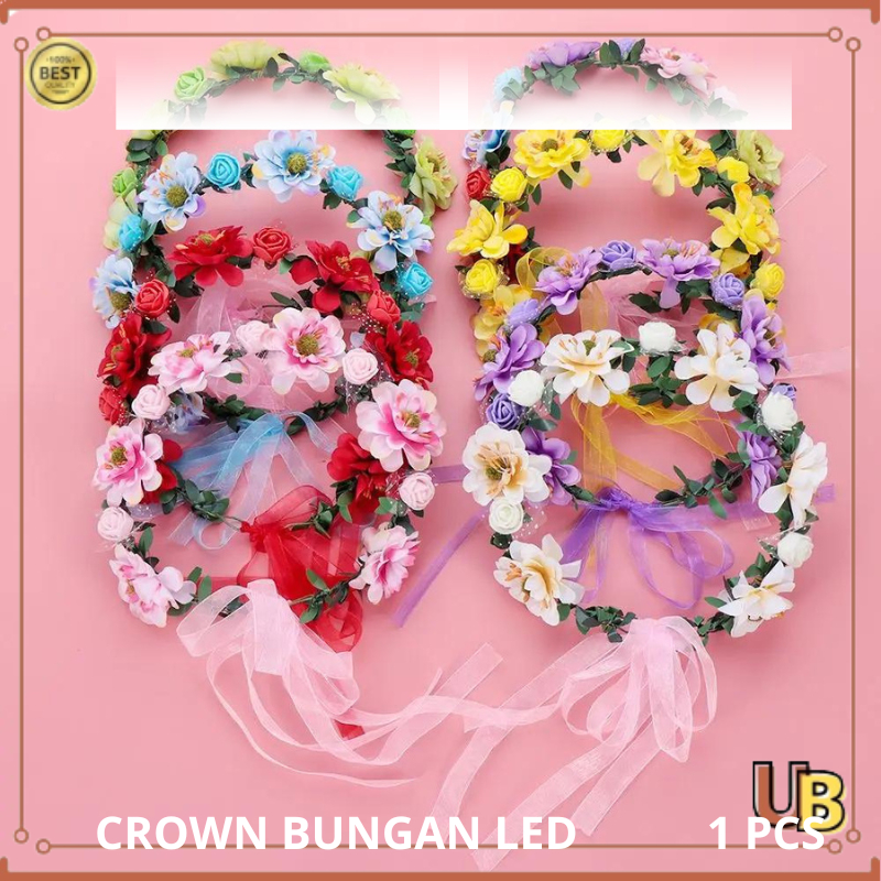 Jual UDS Bando Bunga Sakura Ikat Kepala Sakura Bunga Untk Pesta Dengan ...