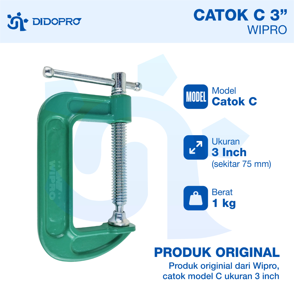 Jual C Clem / Klem C / Catok C Wipro 3" | Shopee Indonesia