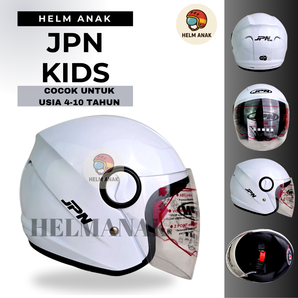 Jual JPN HELM ANAK SOLID | ORIGINAL JPN STANDARI SNI |UNTUK ANAK 4 -10 ...