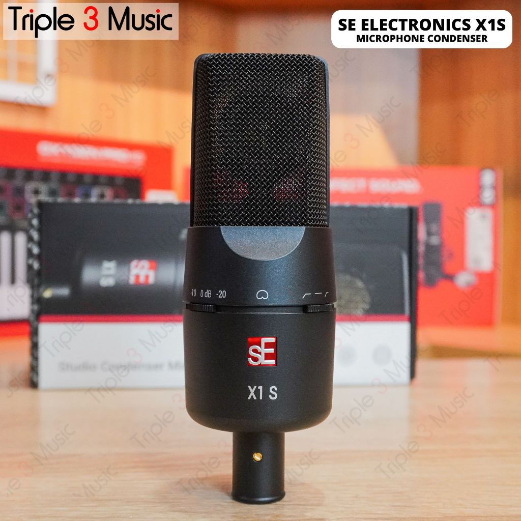 Jual SE Electronics X1 S X1S Large diaphragm MIC Condenser Microphone ...