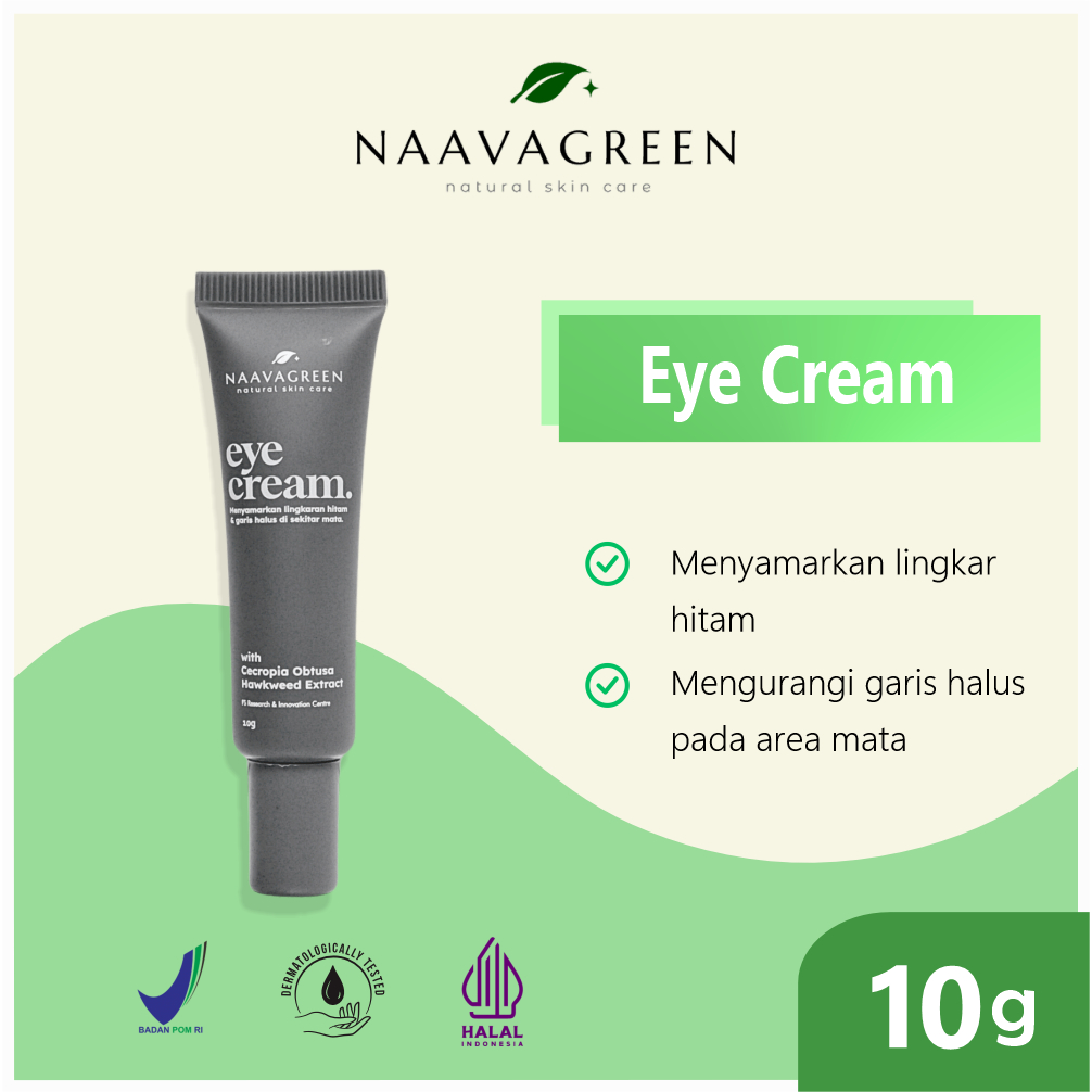 Jual [100%ORI] Naavagreen Eye Cream (KEMASAN BARU Tube 10 gram) - KRIM ...