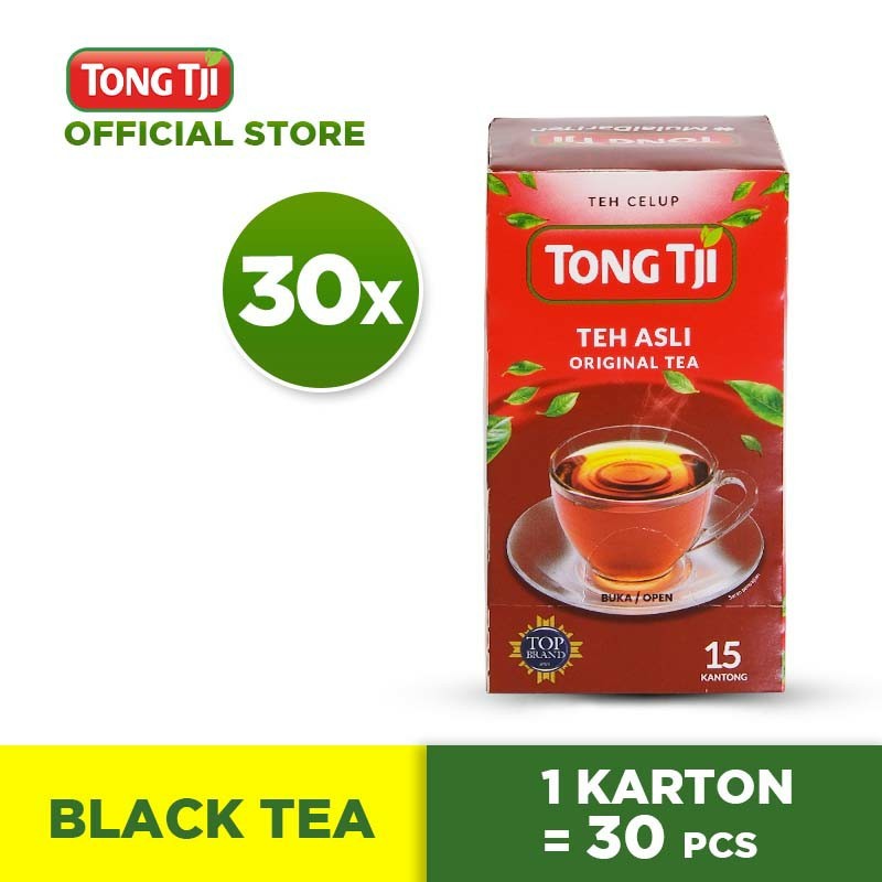 Jual Tong Tji Black Tea / Teh Hitam 15s ( Tea Bag / Teh Celup non ...