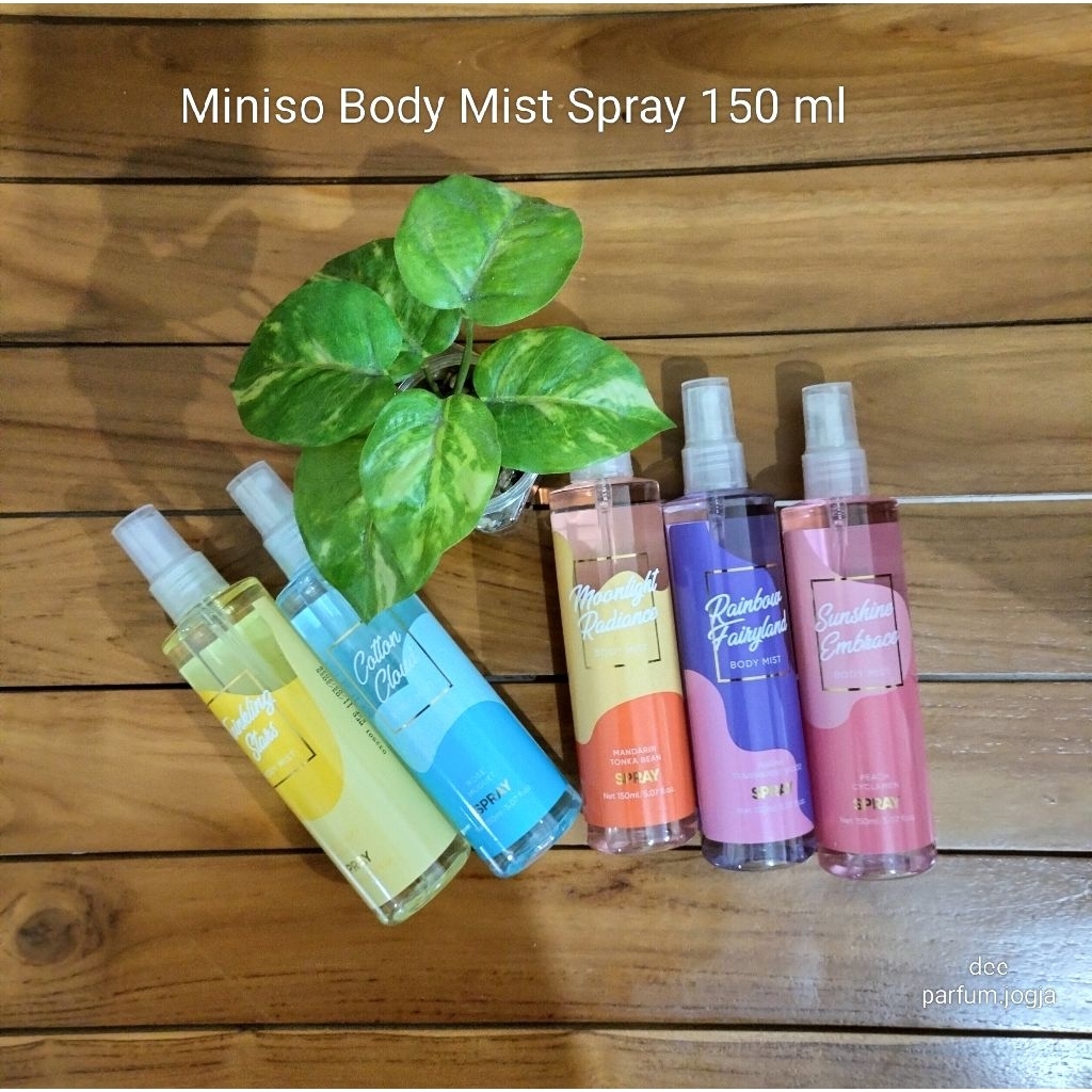 Jual Miniso Body Mist Spray 150 ml | Shopee Indonesia