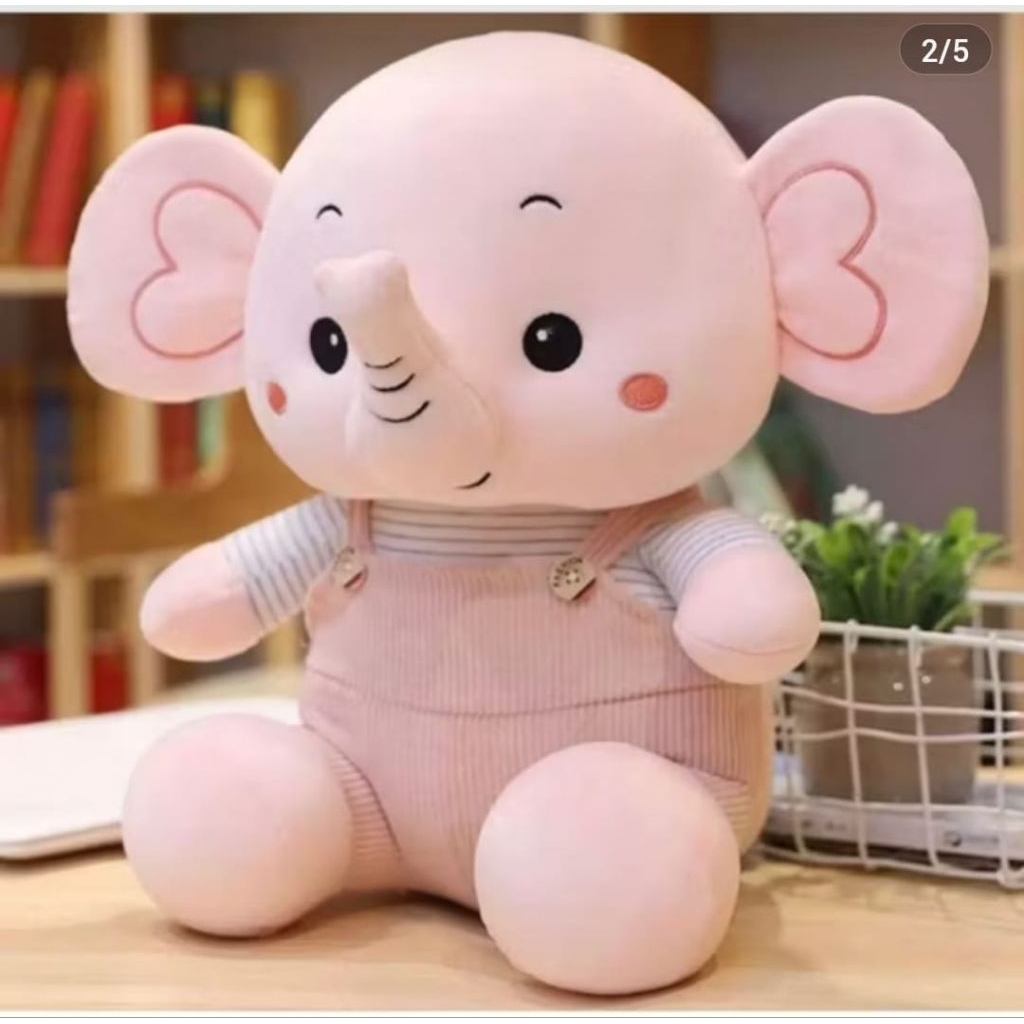 Jual Boneka gajah pake baju lucu,murah/gemoy dan cute | Shopee Indonesia