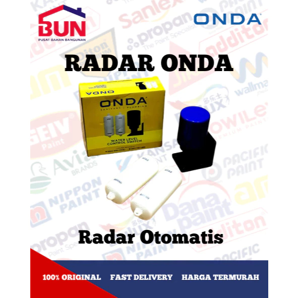 Jual Radar ONDA Otomatis Switch Control Tangki Air Plampung Toren Auto ...