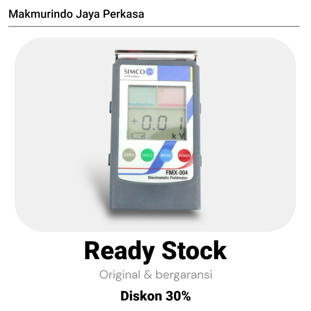Jual SIMCO static field meter FMX-004 ( Made In Japan ) | Shopee Indonesia