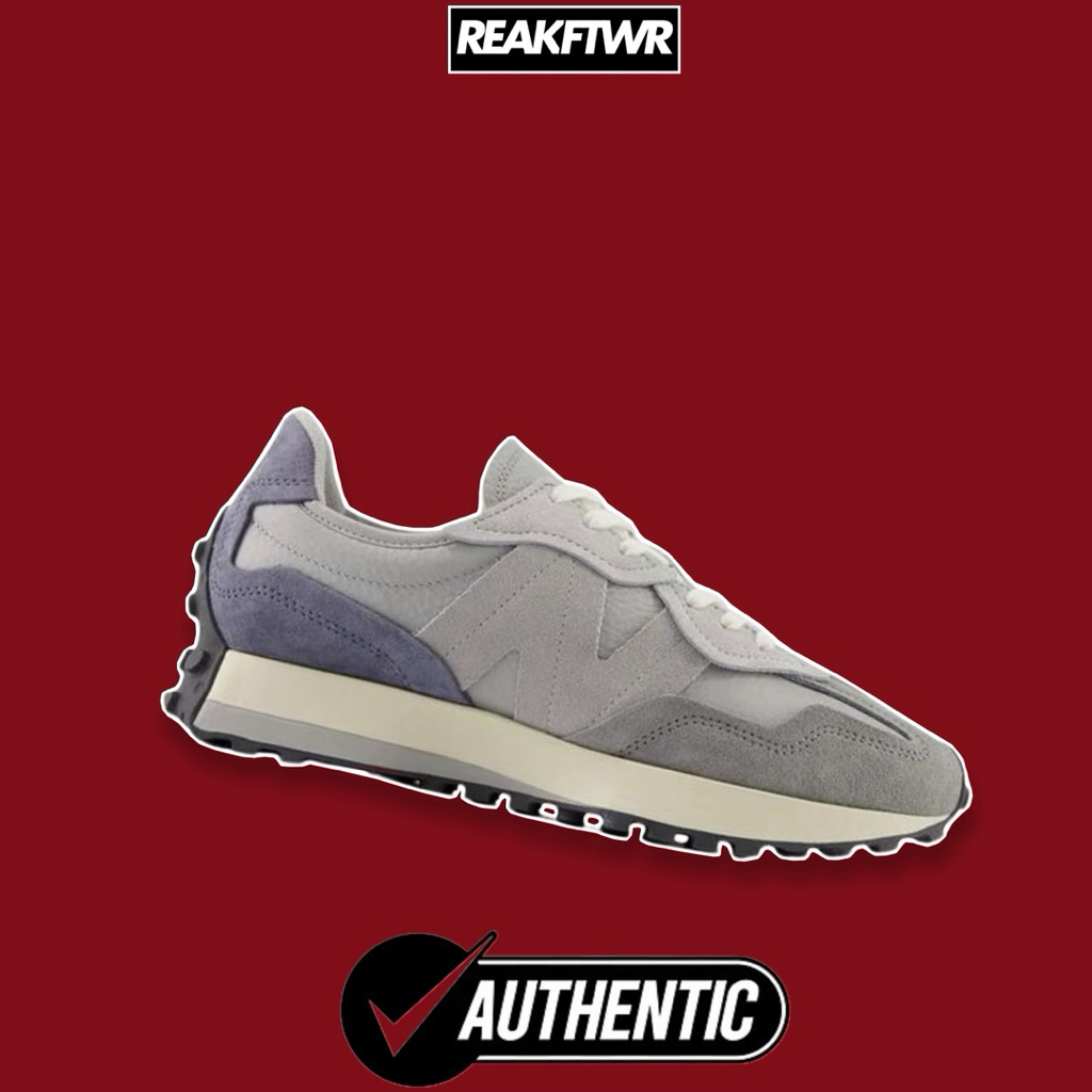 Jual Sepatu NB 327 Grey Day Rain Cloud Original - New Balance Pria ...
