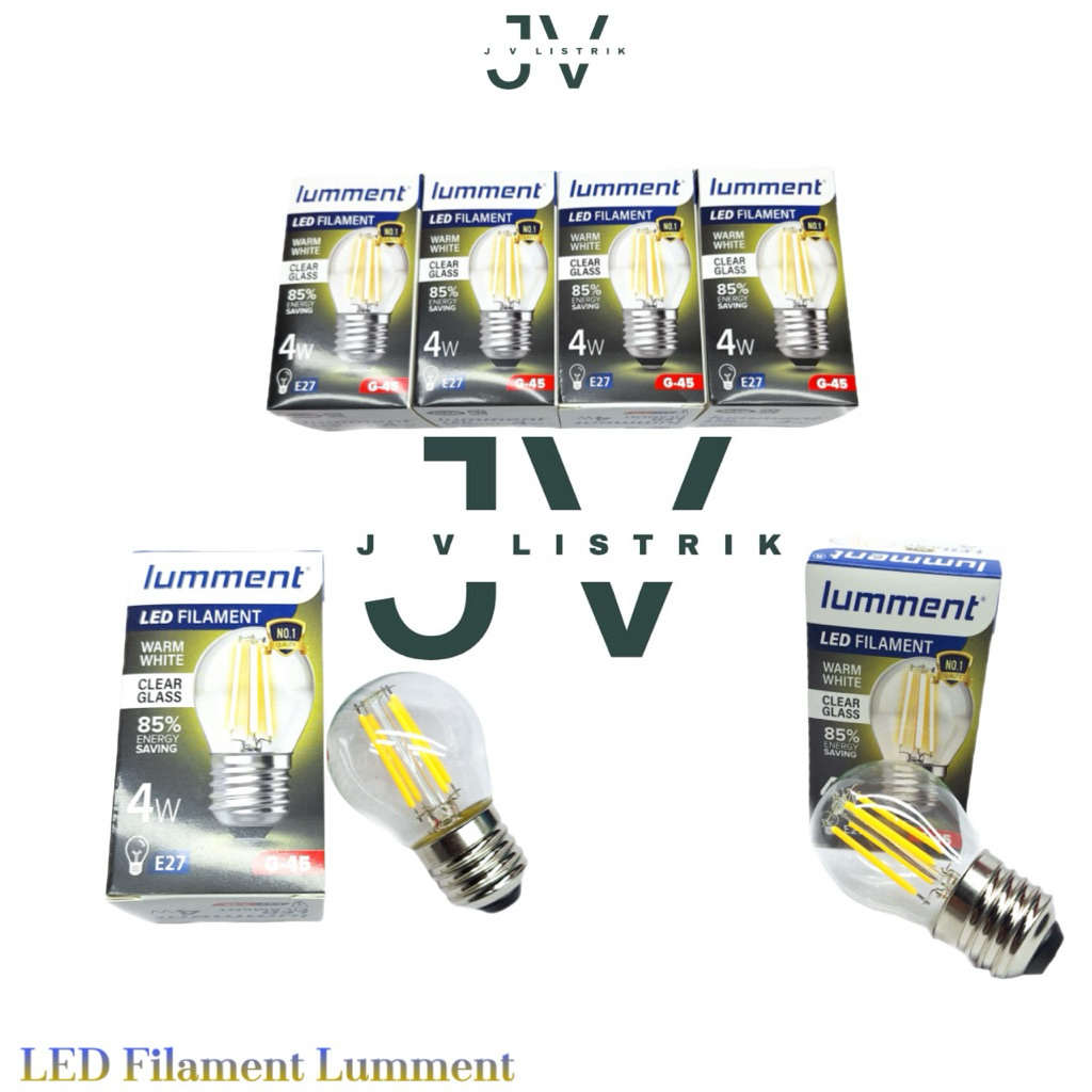 Jual Lampu Filament LED 4 WATT Lumment | Shopee Indonesia