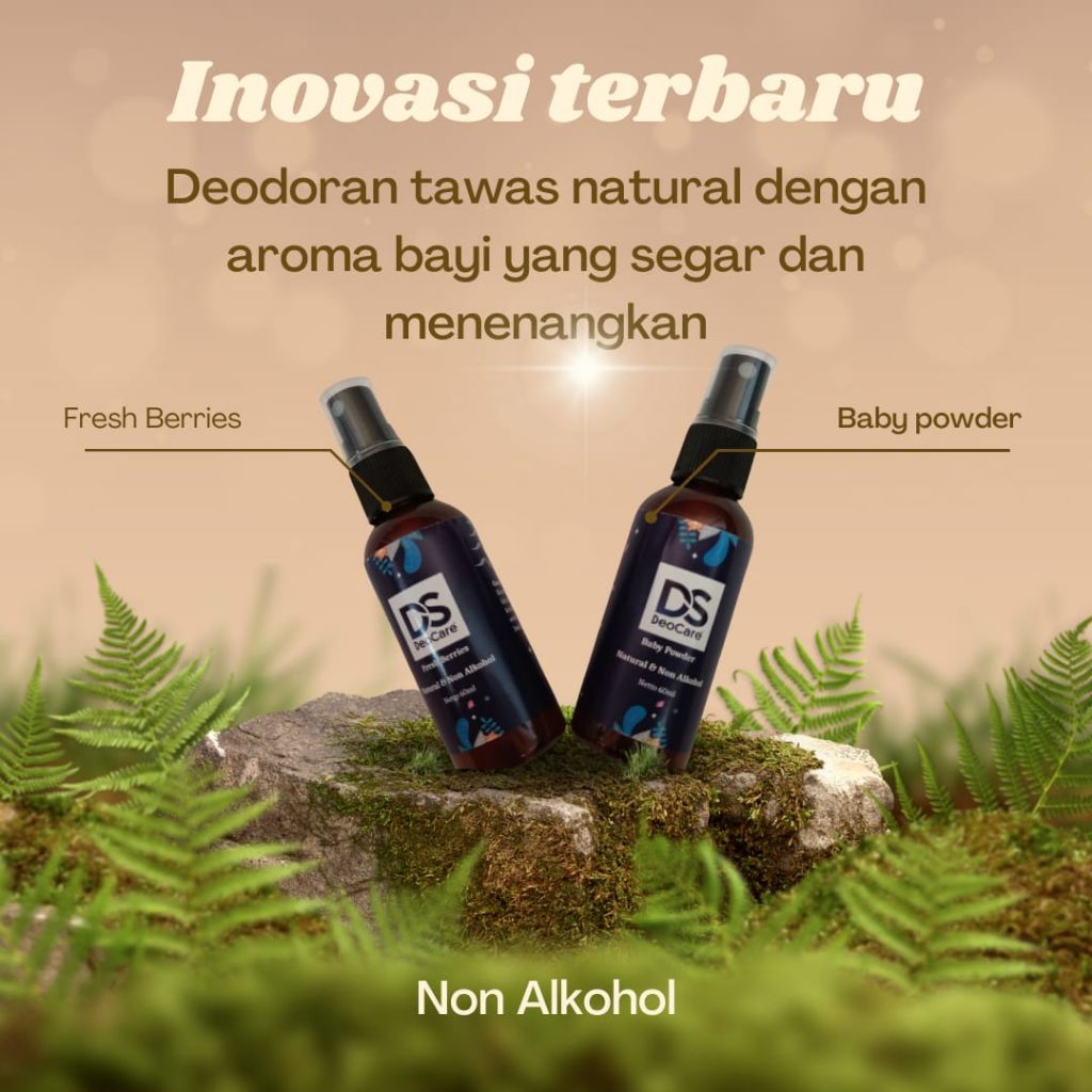 Jual NATURAL DEODORANT TAWAS SPRAY AROMA BAYI | Shopee Indonesia