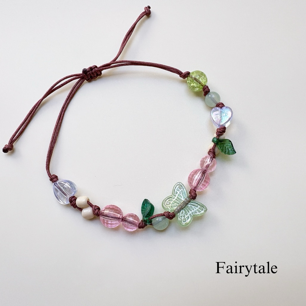 Jual gelang bracelet butterfly forest kekinian dengan tema hutan dan ...