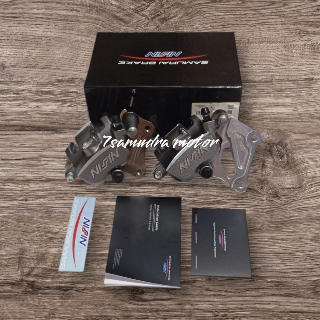 Jual kaliper nissin samurai 2p original 300/320mm ninja r/ss, ninja rr | Shopee Indonesia