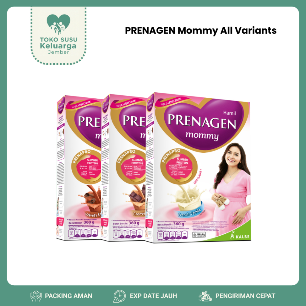 Jual PRENAGEN Mommy Susu Ibu Hamil Tinggi Asam Folat & Zat Besi Nutrisi Lengkap Janin 180g ...