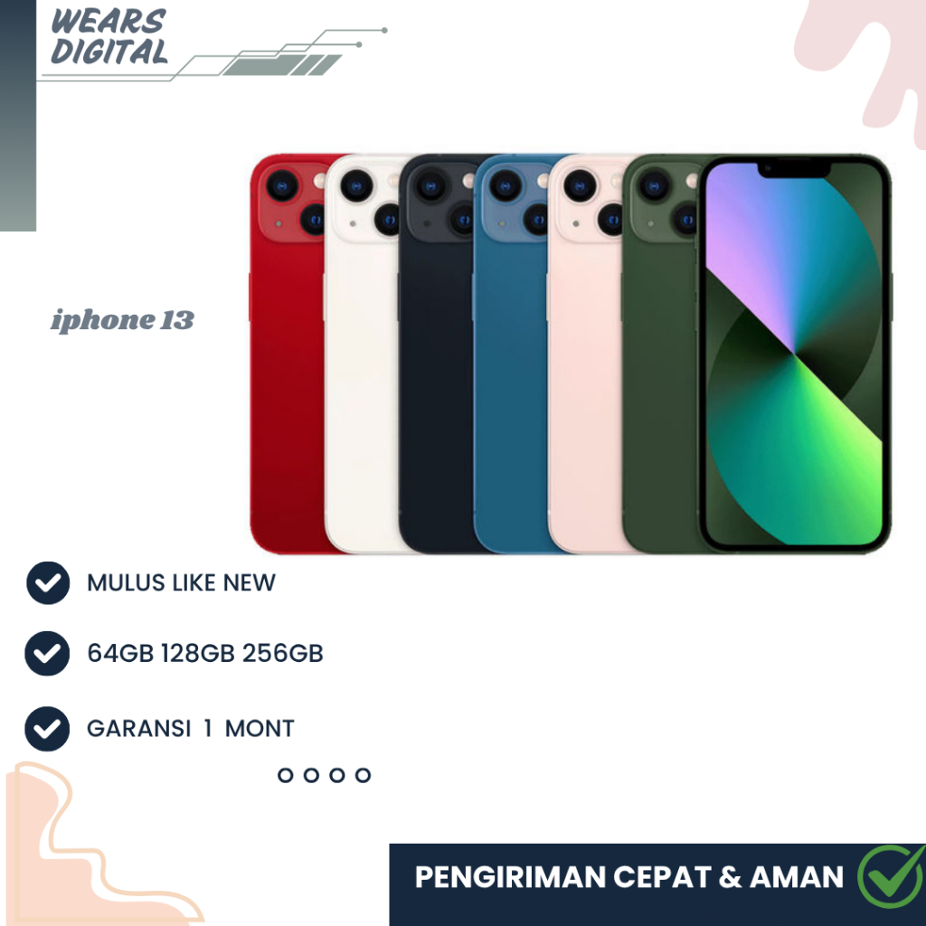 Jual iPhone 13 minus & 12 normal no minus mini 256GB/128GB/64GB ...