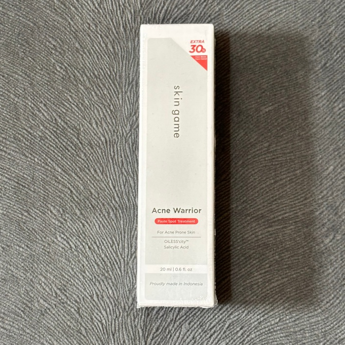 Jual SKIN GAME ACNE WARRIOR PASTE 20ML | Shopee Indonesia