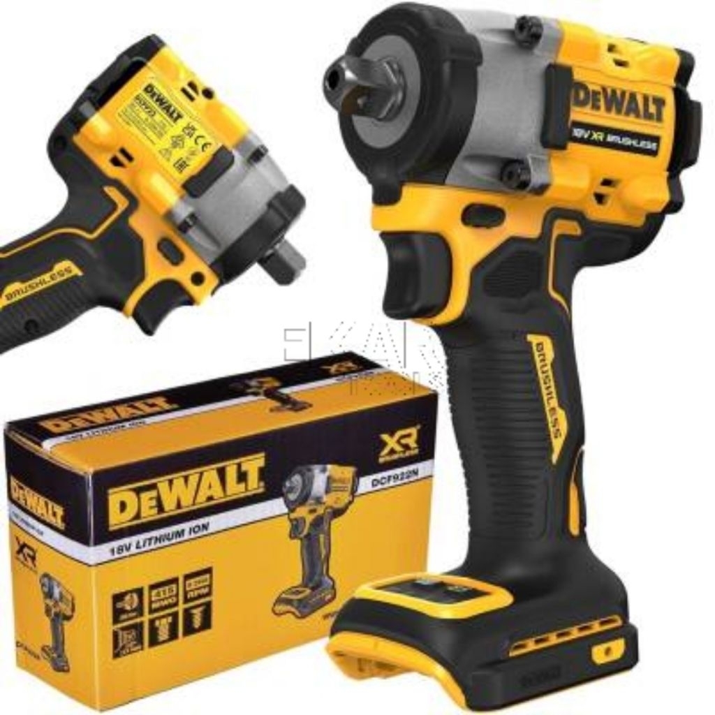 Jual Dewalt DCF922N Impact wrench Cordless 20V mesin pembuka baut 1 ...