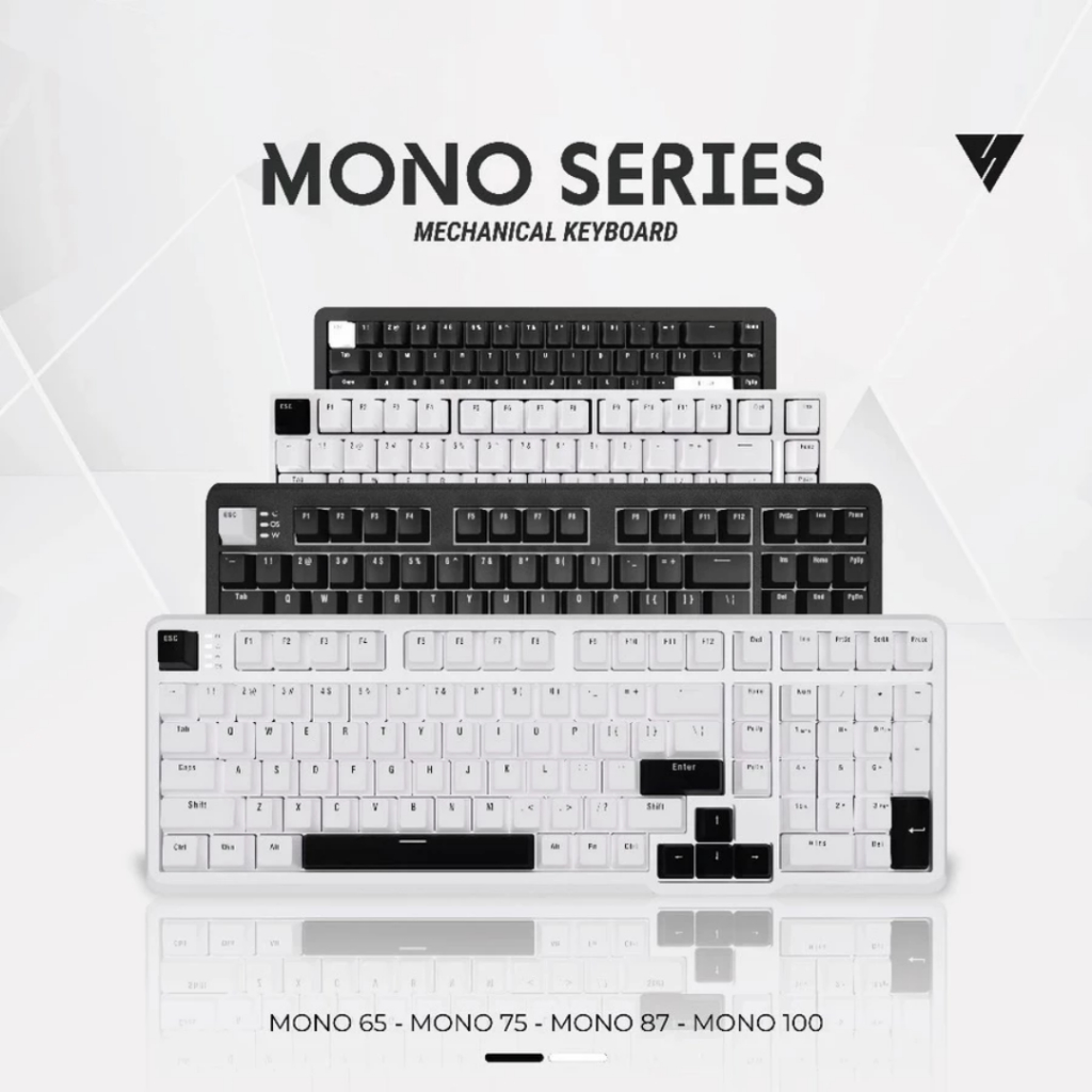 Jual VortexSeries MONO SERIES Wired Gasket Mount Mechanical Keyboard 65 ...
