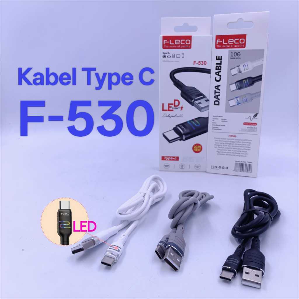 Jual Kabel Data FLECO F-530 Micro Type C iPhone Fast Charging 65W Kabel ...