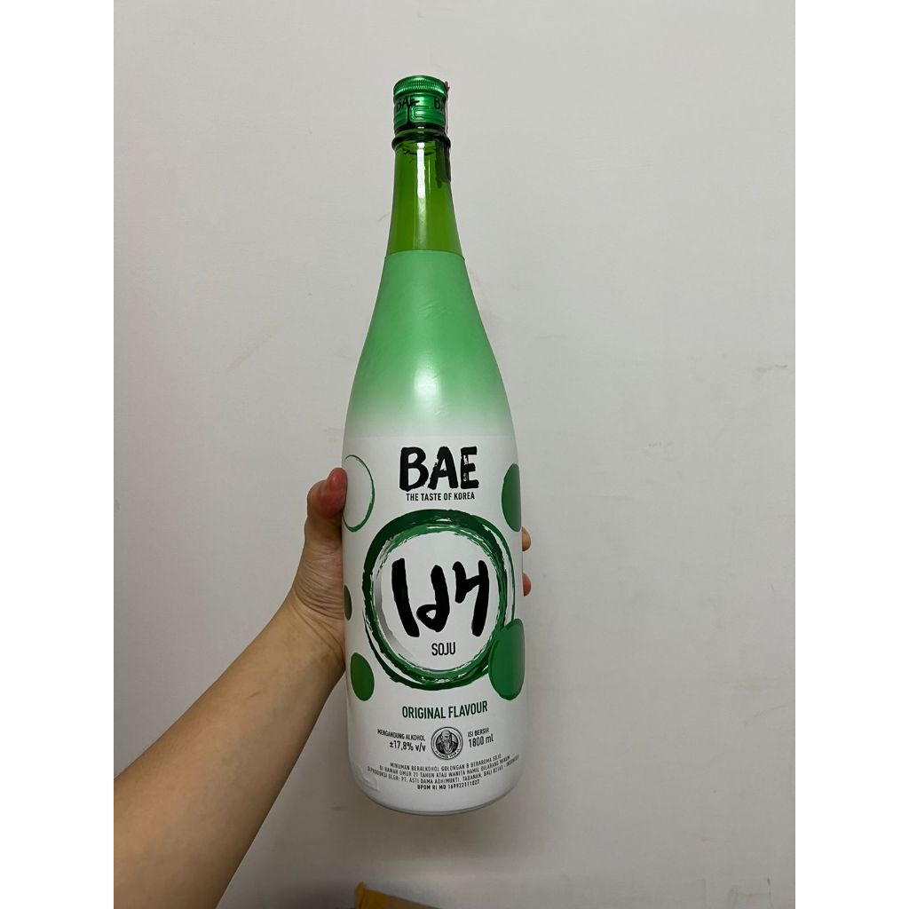 Jual SOJU BAE ORIGINAL 1800 ML JUMBO ( 1,8 LITER ) | Shopee Indonesia