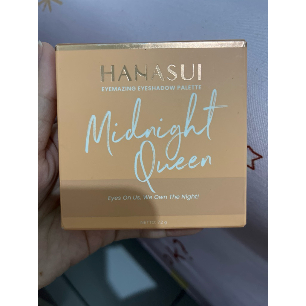 Jual preloved eyeshadow pallete hanasui segel | Shopee Indonesia