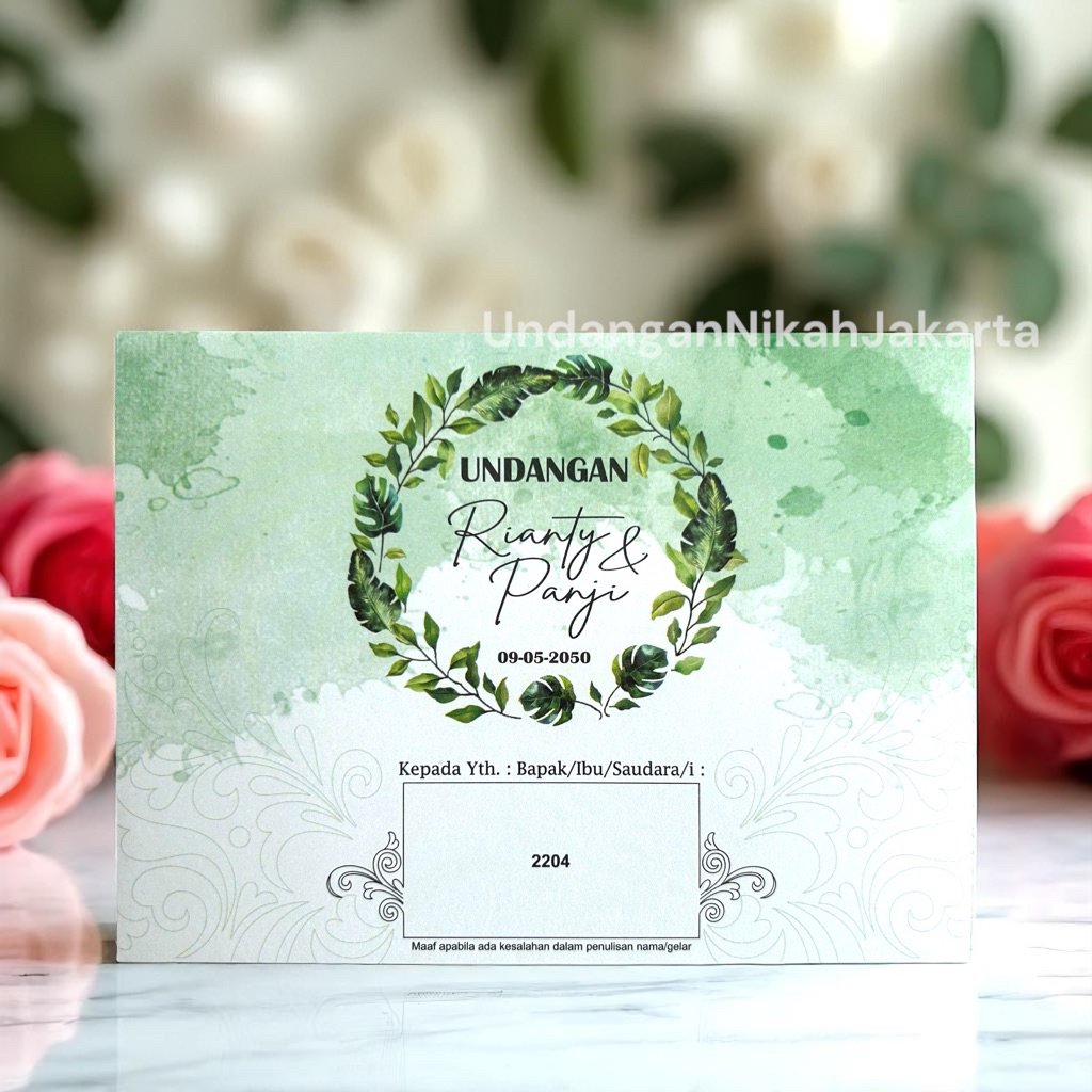 Jual Blangko Undangan Kosong Pernikahan Erba BLANKO UNDANGAN MURAH ...