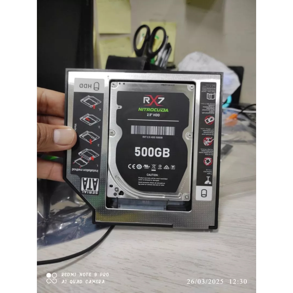 Jual HARDISK RX7 500GB ORIGINAL GARANSI RESMI 2 TAHUN GANTI BARU ...