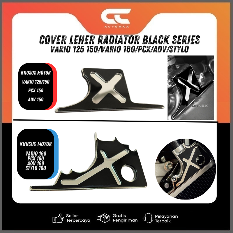 Jual COVER LEHER RADIATOR TWO TONE HONDA VARIO PCX ADV STYLO 125 150 ...