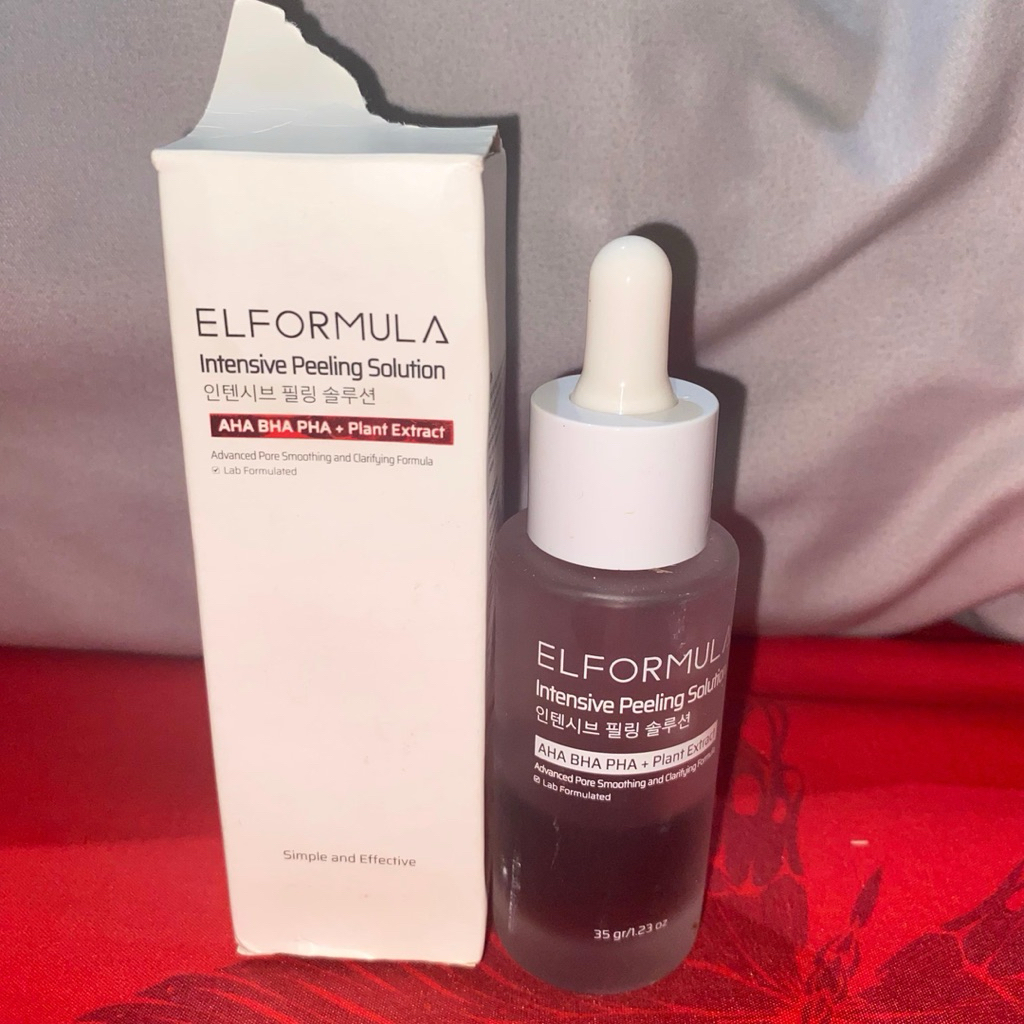Jual Elformula intensive peeling solution (preloved) | Shopee Indonesia