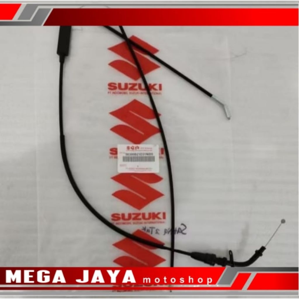 Jual KABEL TALI SULUR THROTTLE CABLE GAS SATRIA HIU LUMBA SATRIA 2T 2 ...